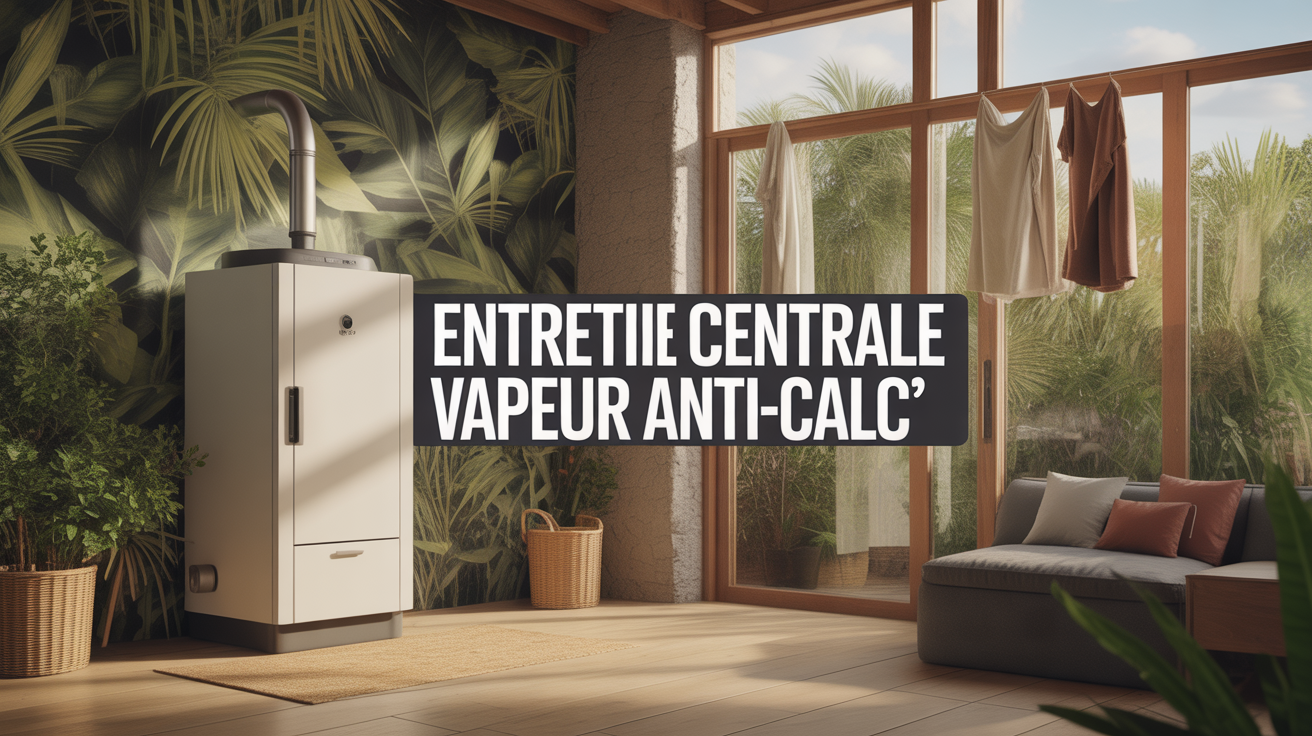 Détartrage centrale vapeur Calor Anti-Calc : ton mode d'emploi malin